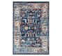 Blue Multi Tiana Synthetic Rug | Patterned Rugs | Pottery Barn