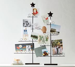 Christmas Tree Card Holder | Pottery Barn