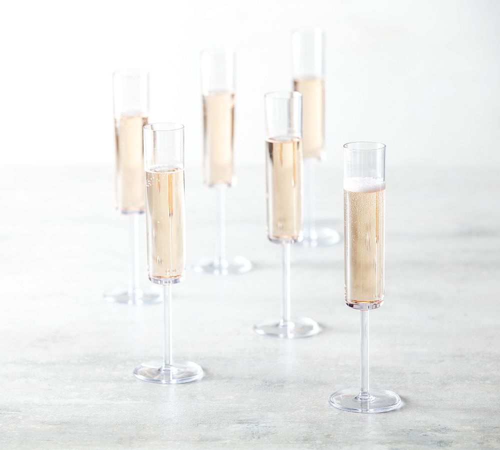Fortessa Tritan Copoly Urbo Outdoor Champagne Flutes - Set of 6 ...
