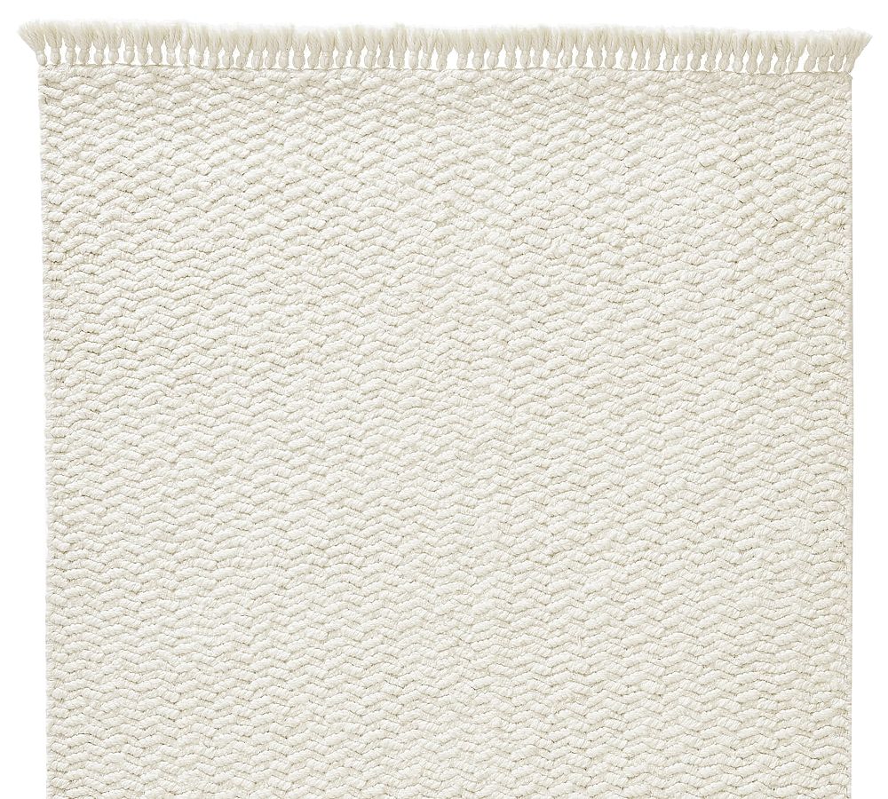 Perry Textured Performance Rug | Pottery Barn