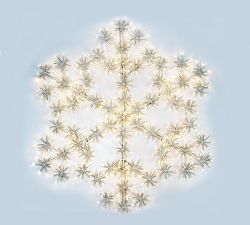 Lit Cluster Snowflake | Pottery Barn