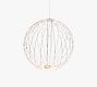 Lit Sphere with Warm LED Lights | Pottery Barn