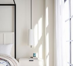 Fallon Forged-Iron Shade Pendant (8") | Pottery Barn