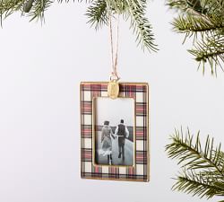 2021 Dated Enamel Frames - Plaid | Pottery Barn
