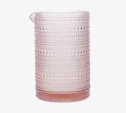 Jupiter Beaded Glass Cocktail Pitcher | Pottery Barn