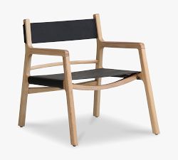 Carina Leather Accent Chair | Pottery Barn