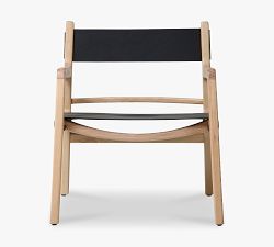 Carina Leather Accent Chair | Pottery Barn