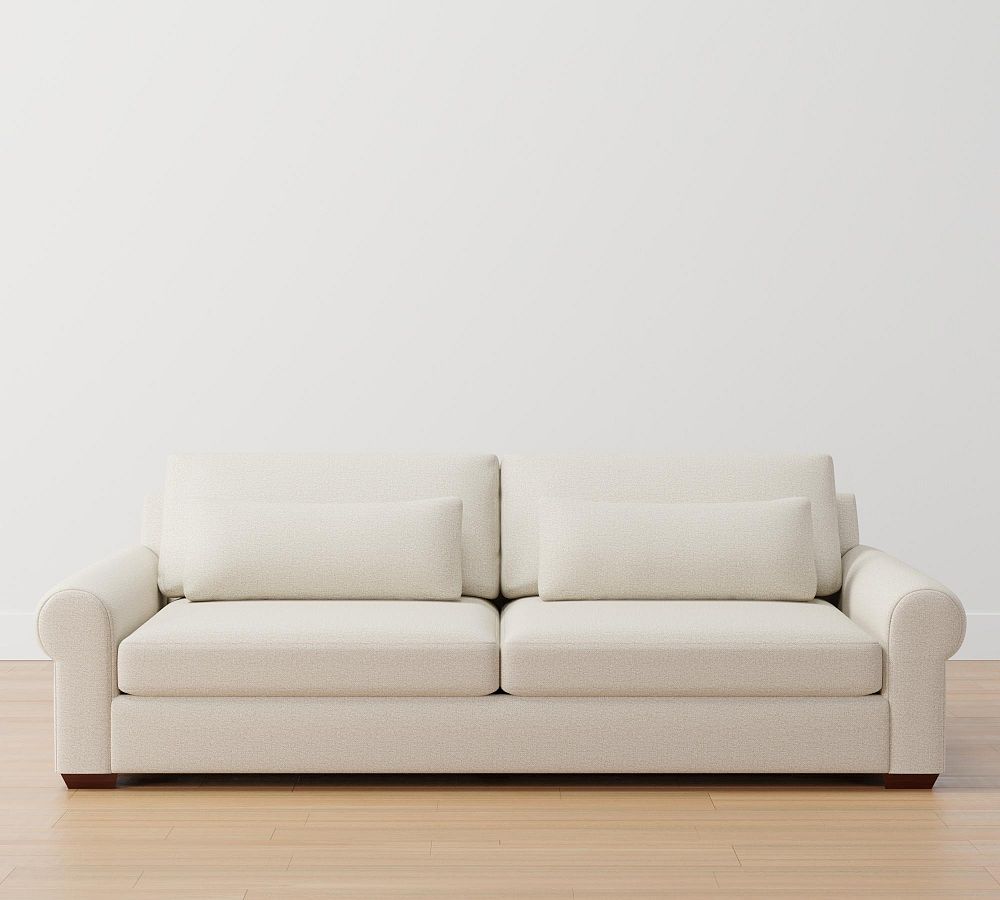 Big Sur Roll Arm Deep Seat Sofa | Pottery Barn