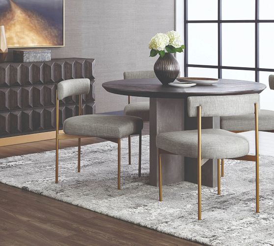 Ember Upholstered Dining Chairs - Set of 2 | Pottery Barn