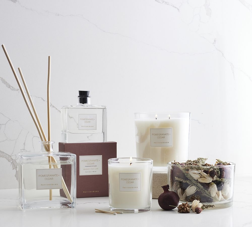 Signature Scent Collection - Pomegranate & Cedar | Pottery Barn