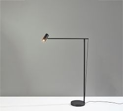 Knox Metal LED Task Floor Lamp | Pottery Barn