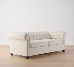 Chesterfield Roll Arm Sleeper Sofa (89") | Pottery Barn