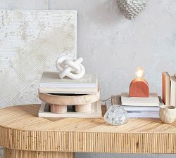 Decorative Interlocking Marble Chain, 3 Links | Pottery Barn