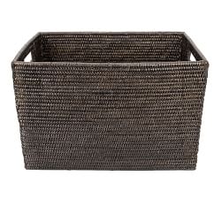 Tava Handwoven Rattan Legal File Box | Pottery Barn