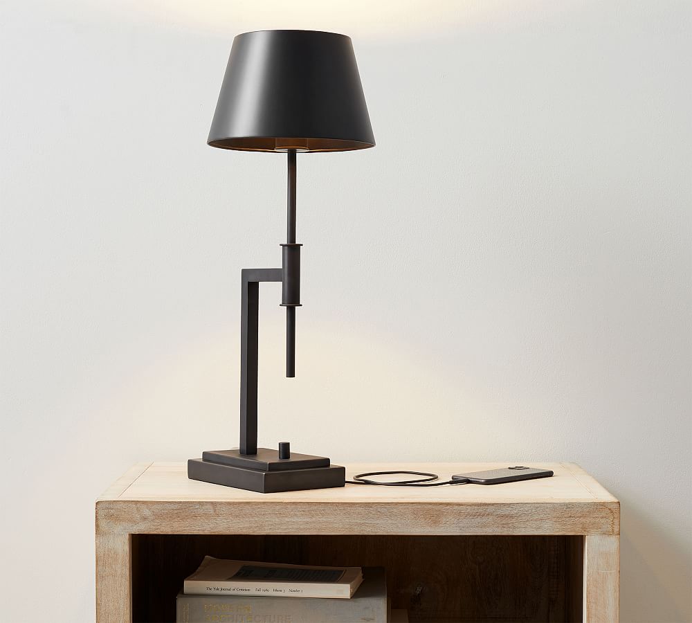 Atticus Metal Task Table Lamp | Pottery Barn