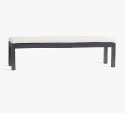 Indio Metal Outdoor Dining Bench (73") | Pottery Barn