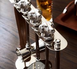 Figural Hound 4-Piece Bar Tool Set | Pottery Barn