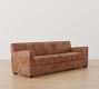 Ashby Leather Sofa (67"–89") | Pottery Barn