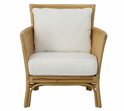 Charlotte Rattan Chair | Pottery Barn