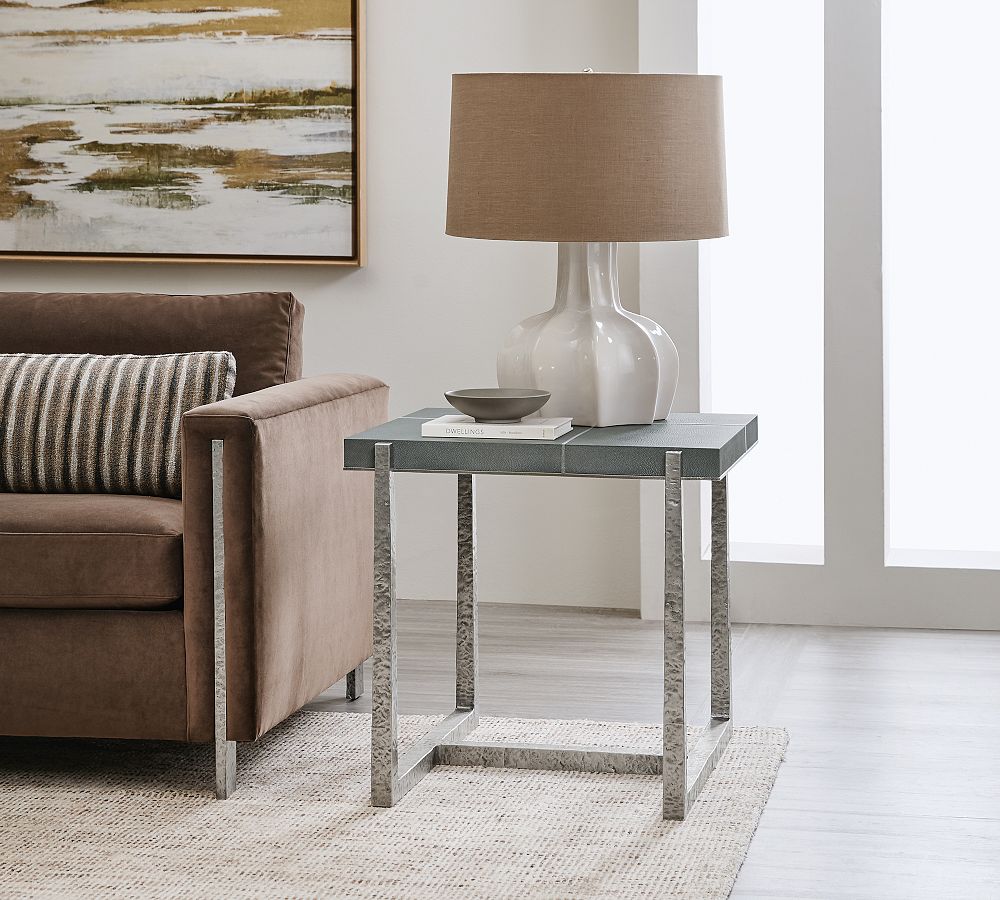 Meda Square Accent Table | Pottery Barn