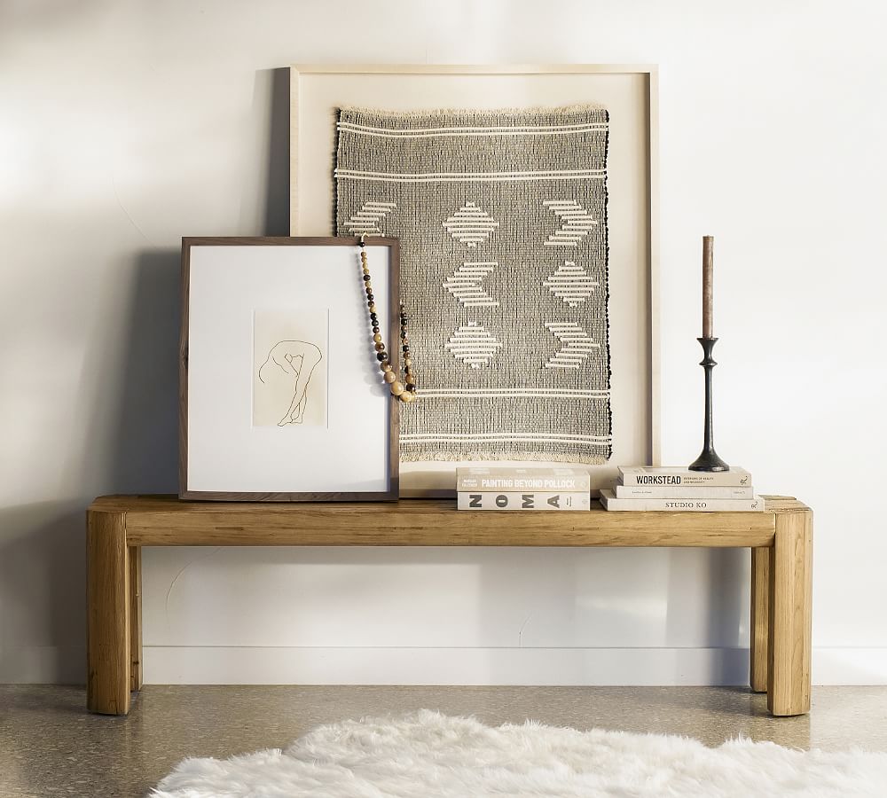 Aria Reclaimed Wood Bench | Pottery Barn