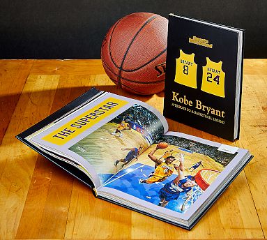 Kobe Bryant By Sports Illustrated Leather-Bound Book | Pottery Barn