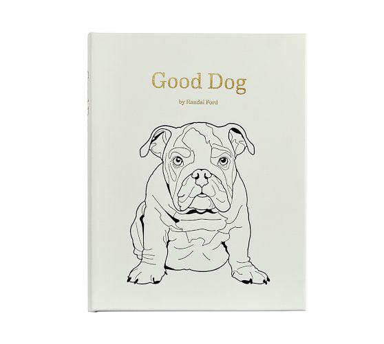 Good Dog Leather-Bound Book | Pottery Barn