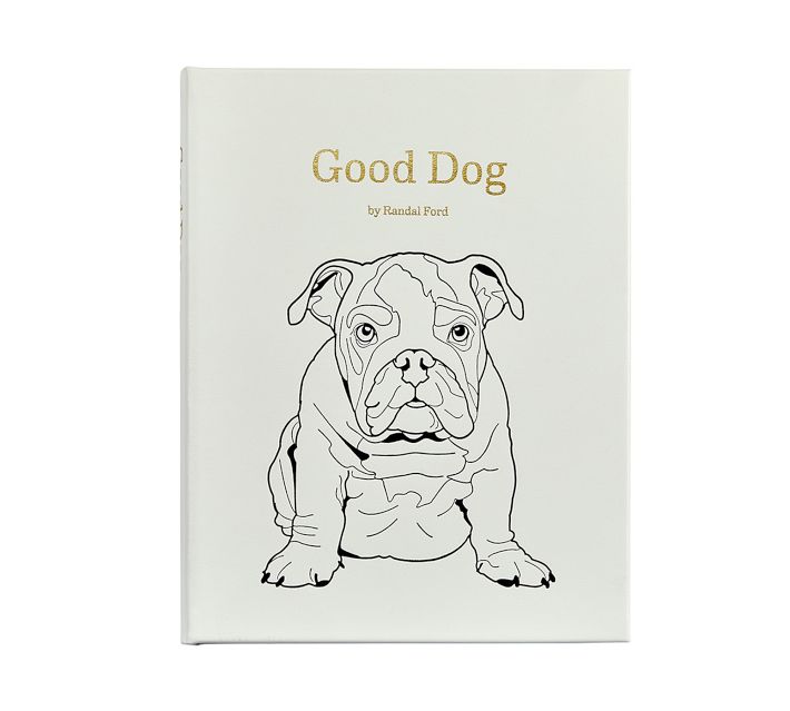 Good Dog Leather-Bound Book | Pottery Barn
