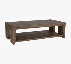 Travis Rectangular Reclaimed Wood Coffee Table (60") | Pottery Barn
