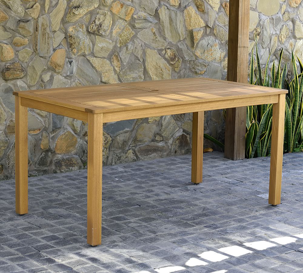 Brockville Rectangular Outdoor Dining Table | Pottery Barn