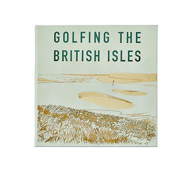 Golfing The British Isles Leather-Bound Book | Pottery Barn