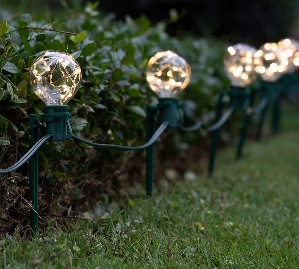 Warm White LED Fairy Pathway Lights - 25' | Pottery Barn