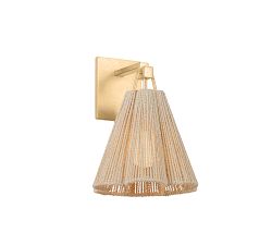Kylie Abaca Rope Sconce | Pottery Barn