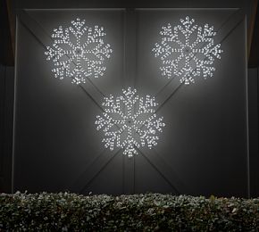 Lit LED 40 Point Snowflake | Pottery Barn
