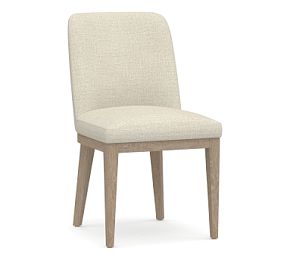 OPEN BOX: Layton Upholstered Dining Side Chair, Seadrift Leg ...