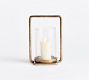 Flynn Metal Hurricane Candleholder | Pottery Barn