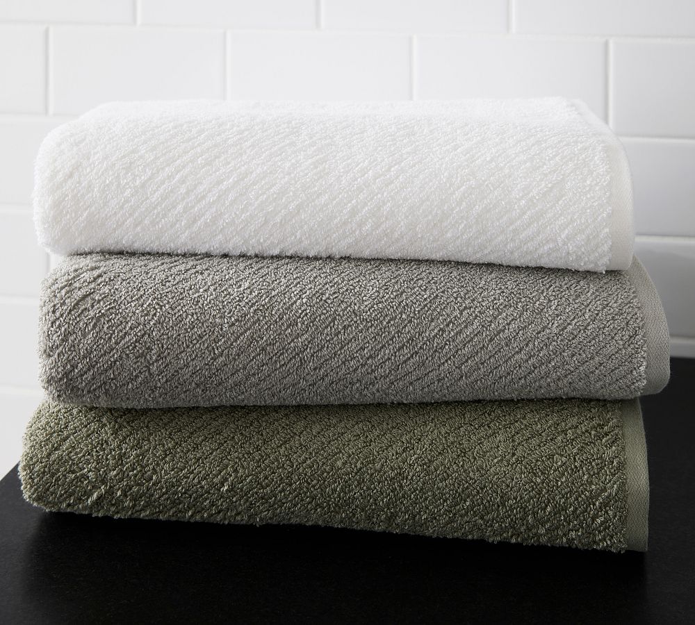 Aerospin Ribbed Towel | Pottery Barn