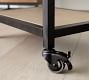 Flynn Metal Rolling Storage Cart (20") | Pottery Barn