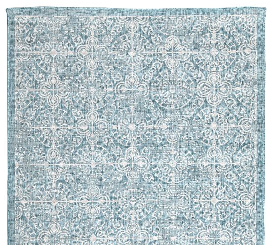 Dursun Synthetic Outdoor Performance Rug | Pottery Barn