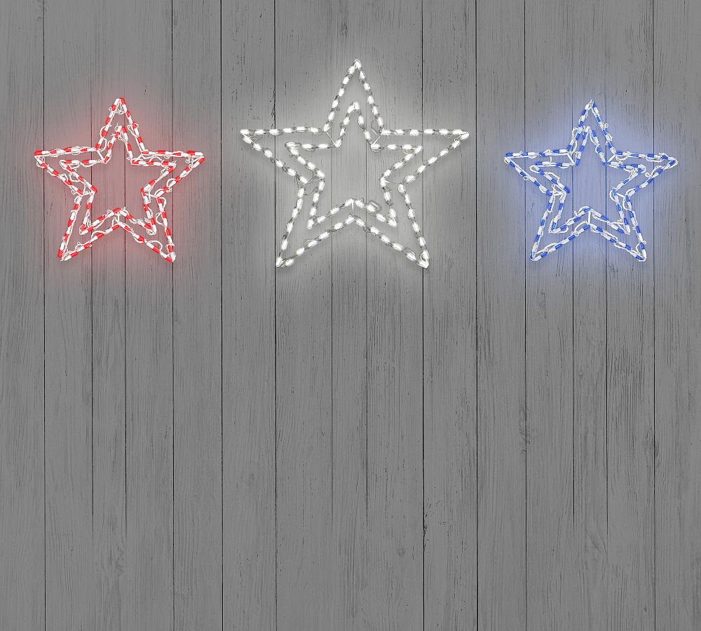 Lit LED Star | Pottery Barn
