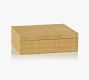 Merlin Grasscloth Decorative Box | Pottery Barn