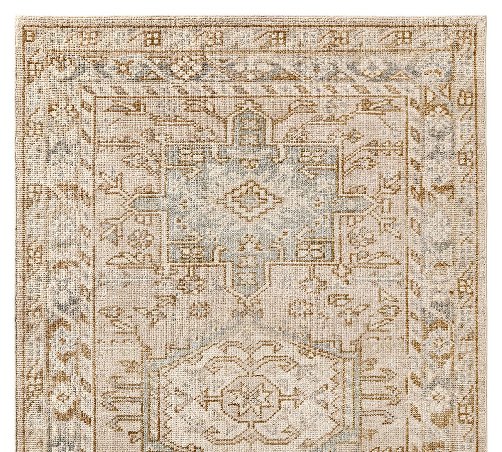 Bianca Hand-Knotted Wool Rug | Pottery Barn
