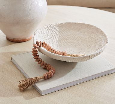 Artisan Handcrafted Terracotta Beaded Rope | Pottery Barn