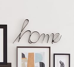 Iron Home Sign | Pottery Barn