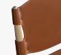 Izzy Leather Stool | Pottery Barn