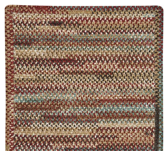Anwen Reversible Braided Rug | Pottery Barn