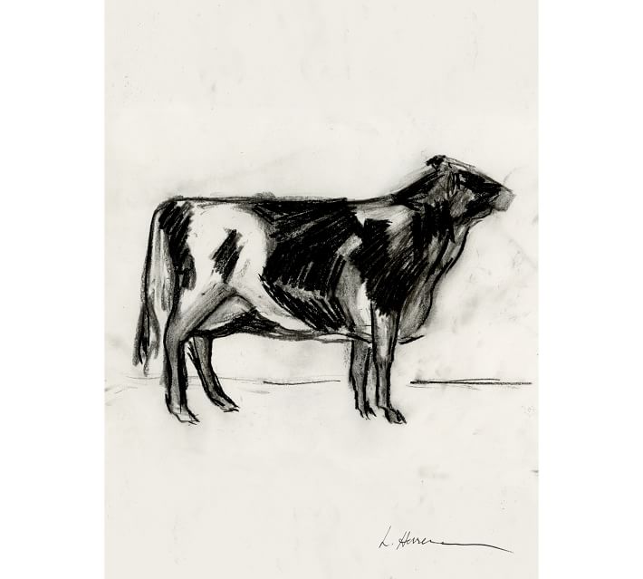 Cow by The Artists Studio | Pottery Barn