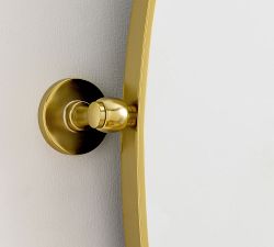 Sansome Oval Pivot Mirror | Pottery Barn