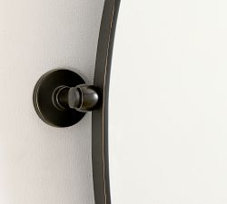 Sansome Oval Pivot Mirror | Pottery Barn
