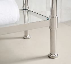 Open Box: Metal Floor Storage | Pottery Barn
